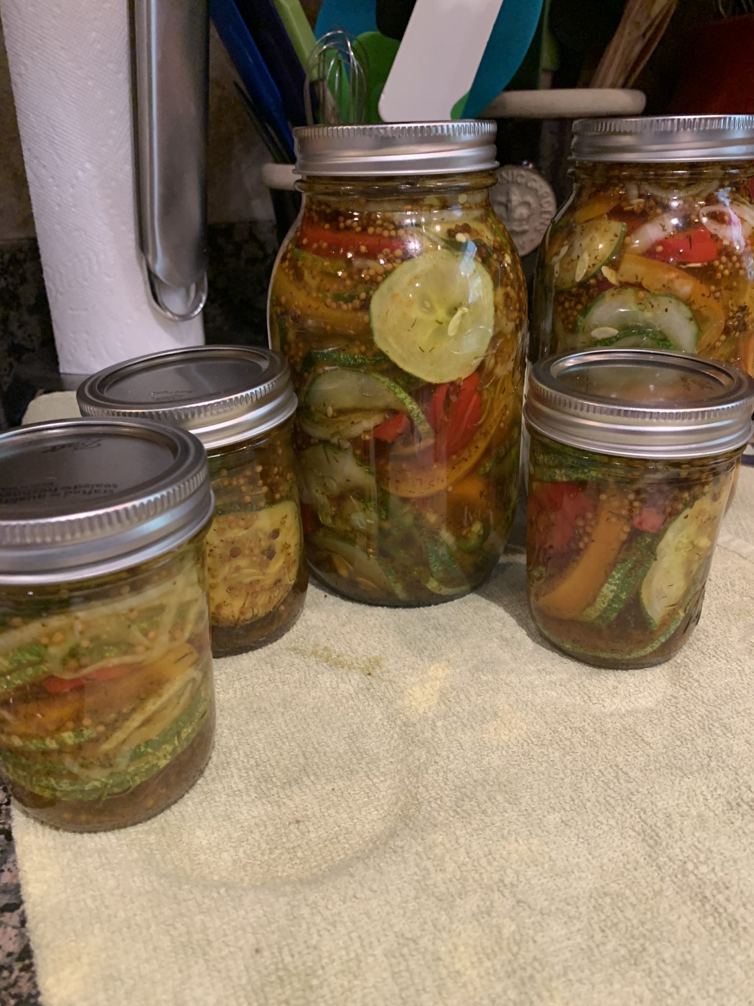 Hot Sweet and Sour Pickles – Kitchen Dust